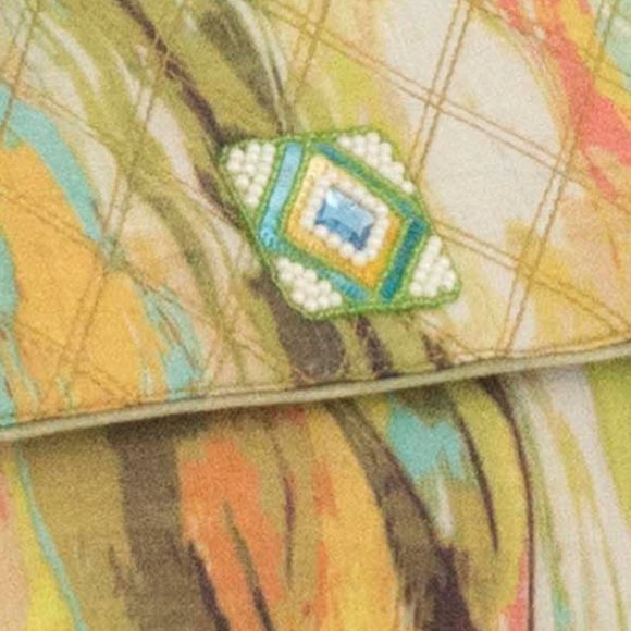 Randi & Will Collection | Bags | Handbag Linen Printed Material With ...